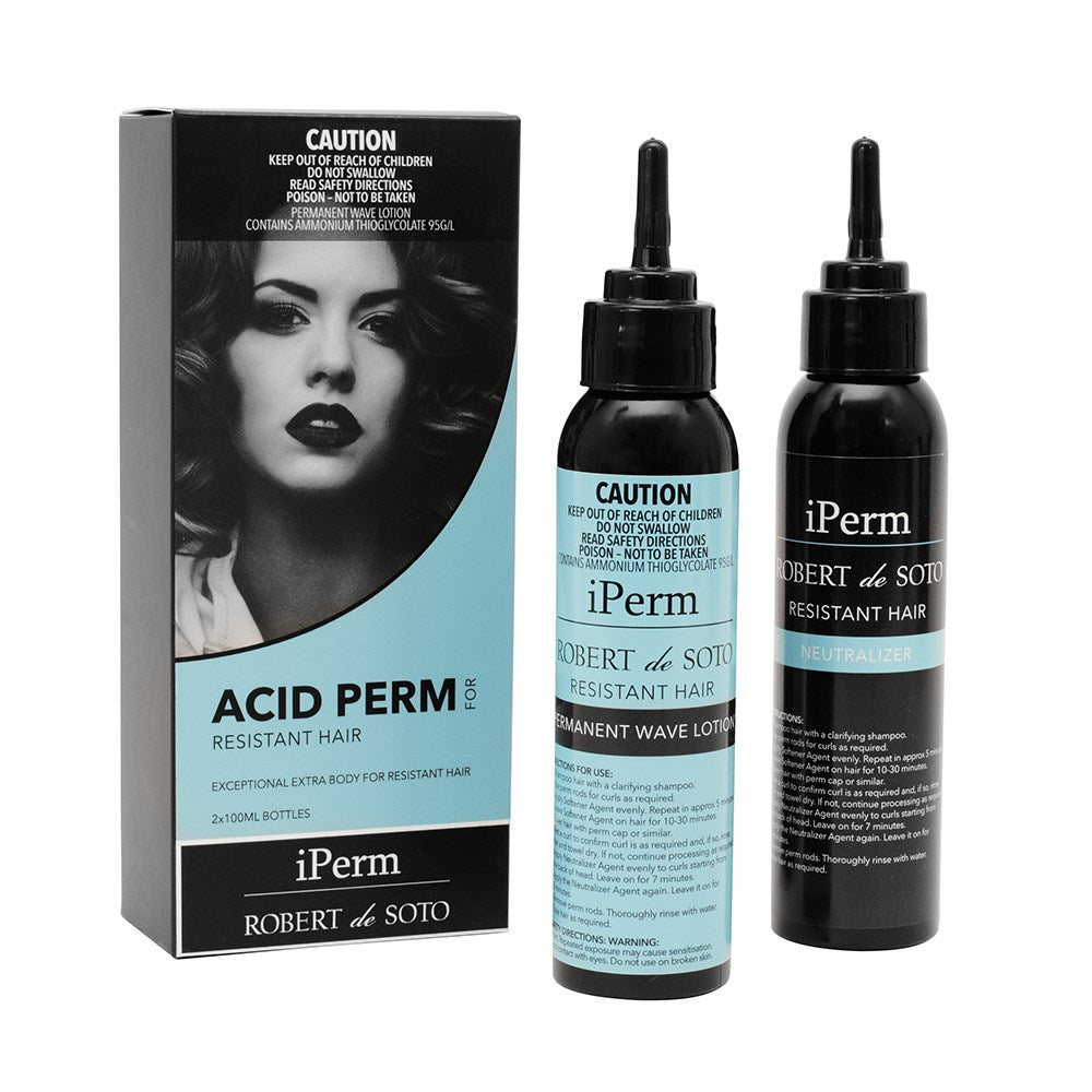 Robert De Soto iPerm Acid Perm Resistant Hair — Salonshop Online