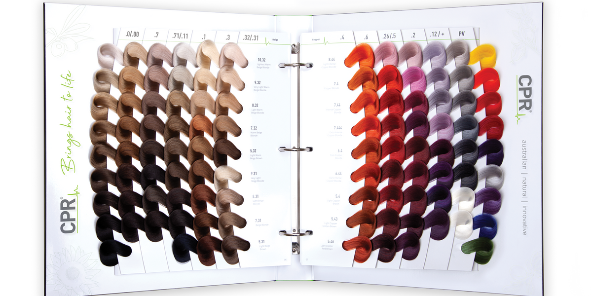 CPR Colour Chart — Salonshop Online