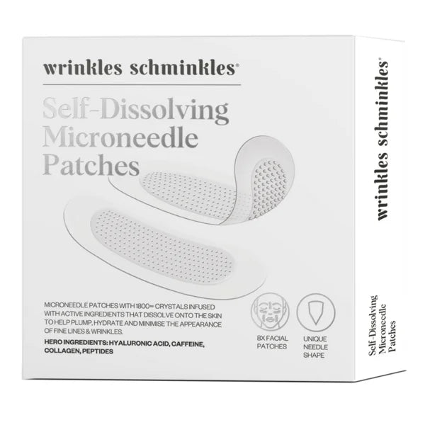 Wrinkle Schminkles Self-Dissolving Microneedle Patches - 4 Pairs ...