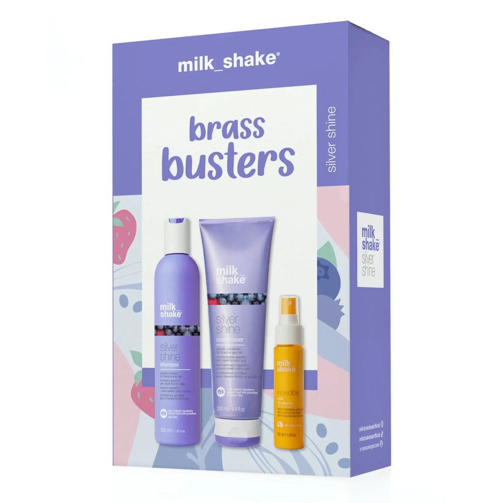 Milkshake Brass Busters Silver Shine Trio — Salonshop Online