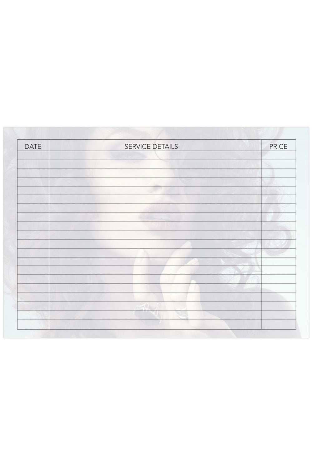 Professional Hairdressing Client Record Cards — Salonshop Online