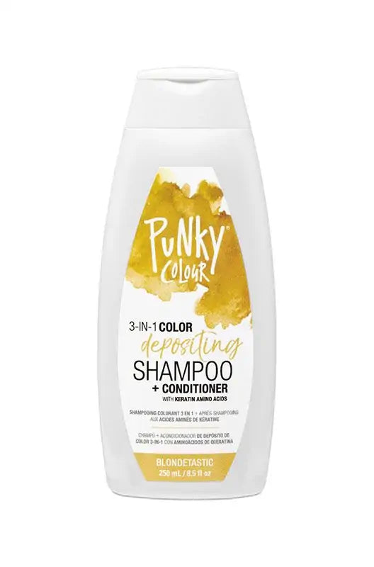 Punky 3-in-1 Color Depositing Shampoo + Conditioner - Blondetastic - C ...