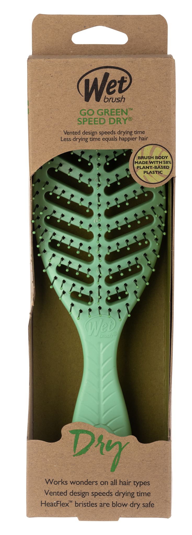 Wet Brush Go Green Speed Dry Brush - Green — Salonshop Online
